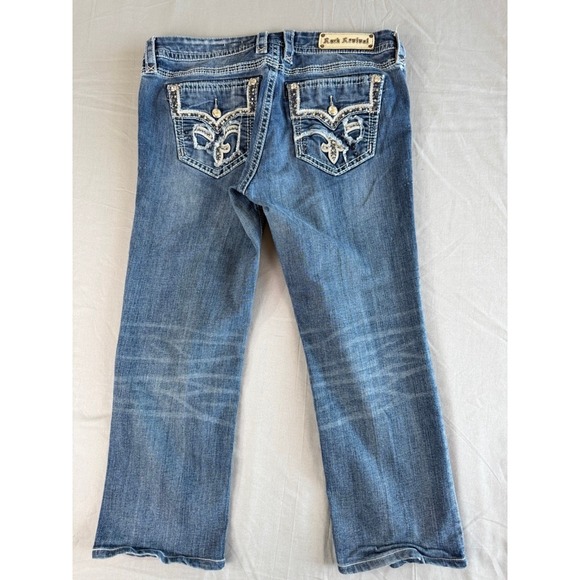 Rock Revival | Jeans | Rock Revival Jeans Iselin Ankle Skinny 34 Faux ...